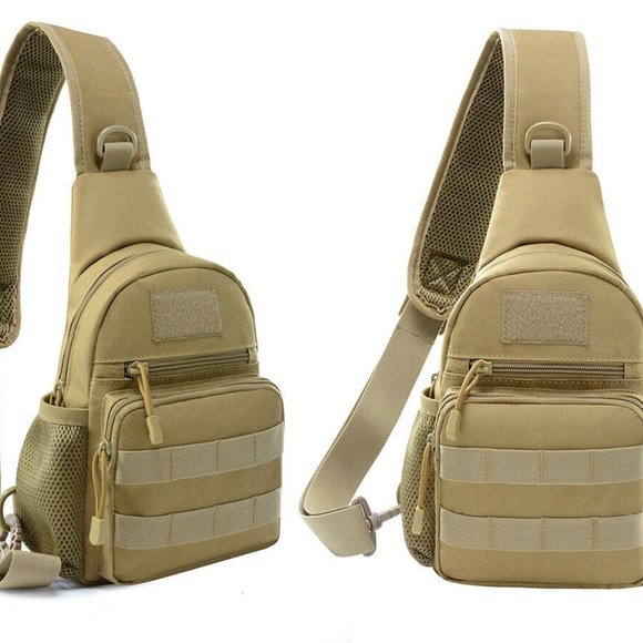 Bags | Men Pouch Tactical Chest Shoulder Sling Bag Bum Pack Cross Body ...